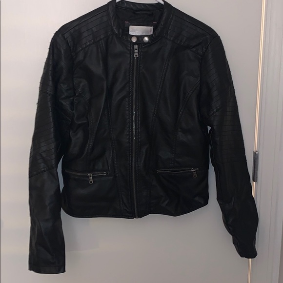 Xhilaration | Jackets & Coats | Oversized Faux Leather Jacket | Poshmark